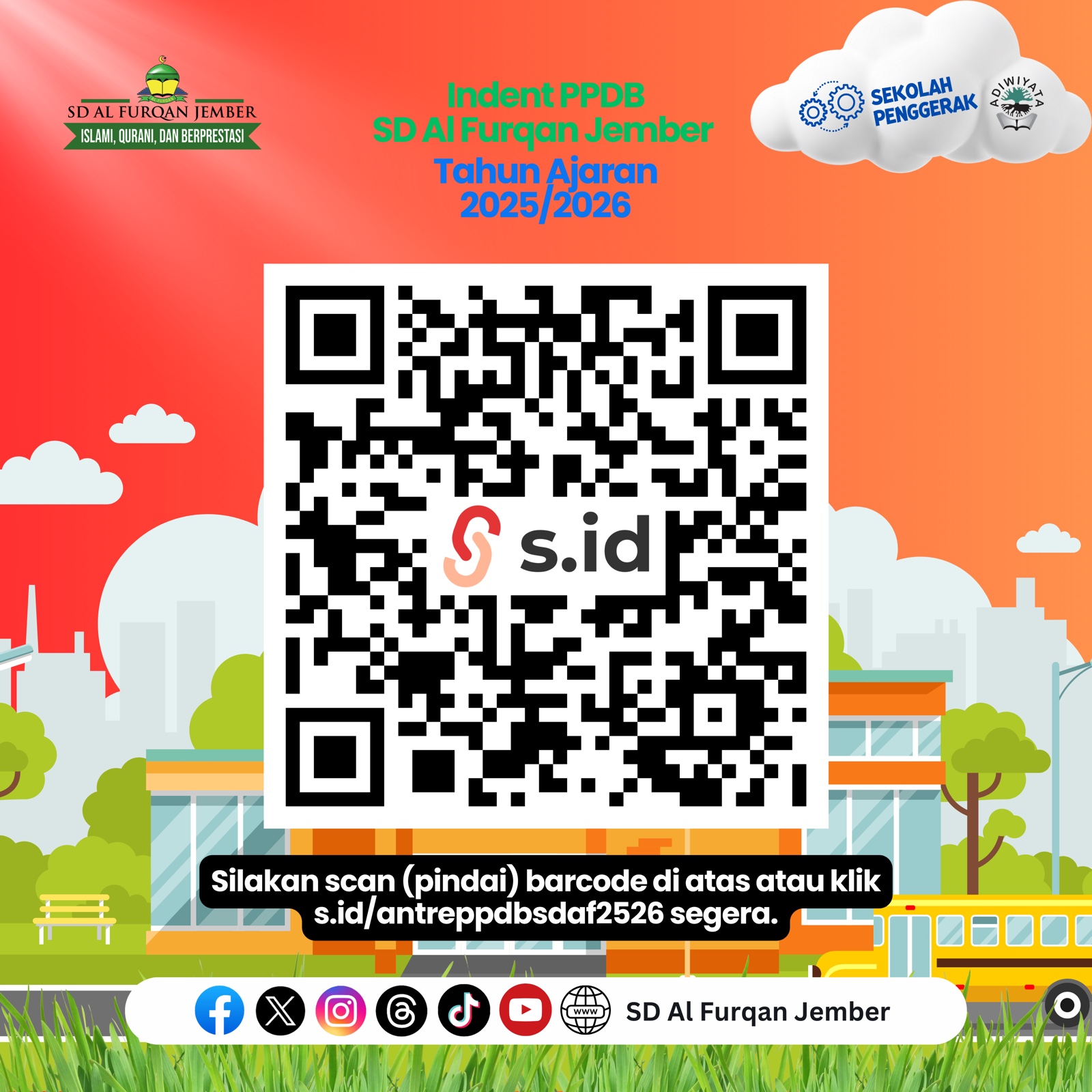 PPDB SD Al Furqan Jember Tahun Ajaran 2025/2026 Dibuka 1 November 2024 ...